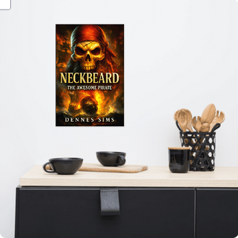 Official Merch from the Neckbeard Universe – Author Dennes Sims